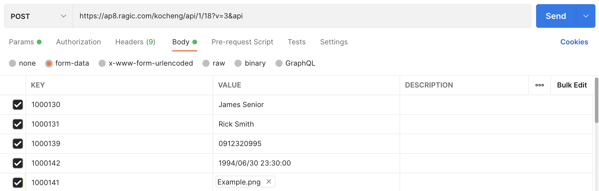 Ragic API developer guide