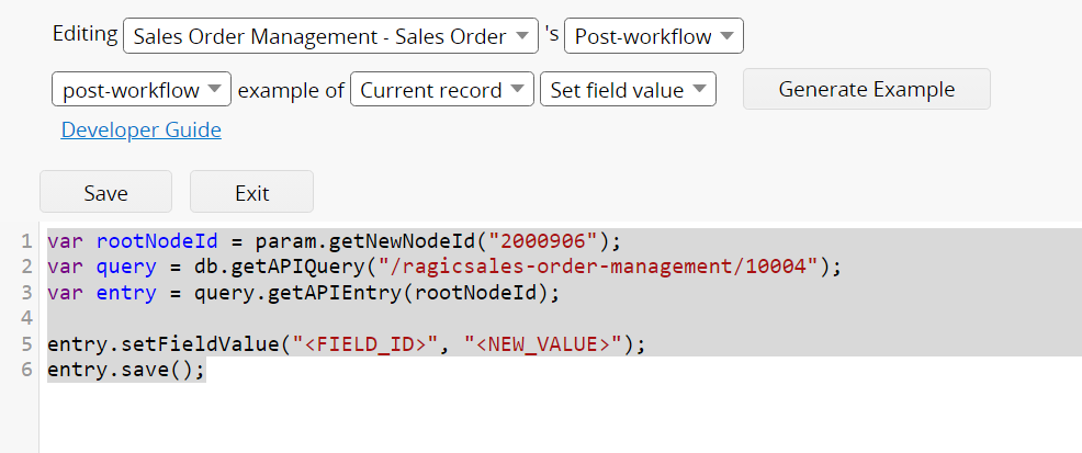 Workflow Generator