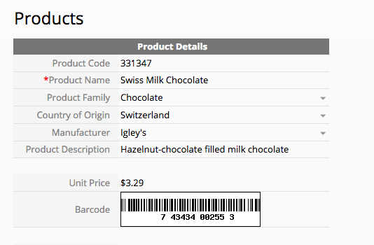 Additional field settings